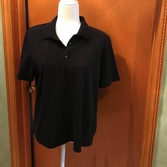 Koret | Tops | Koret Womans Black Short Sleeve Top | Poshmark